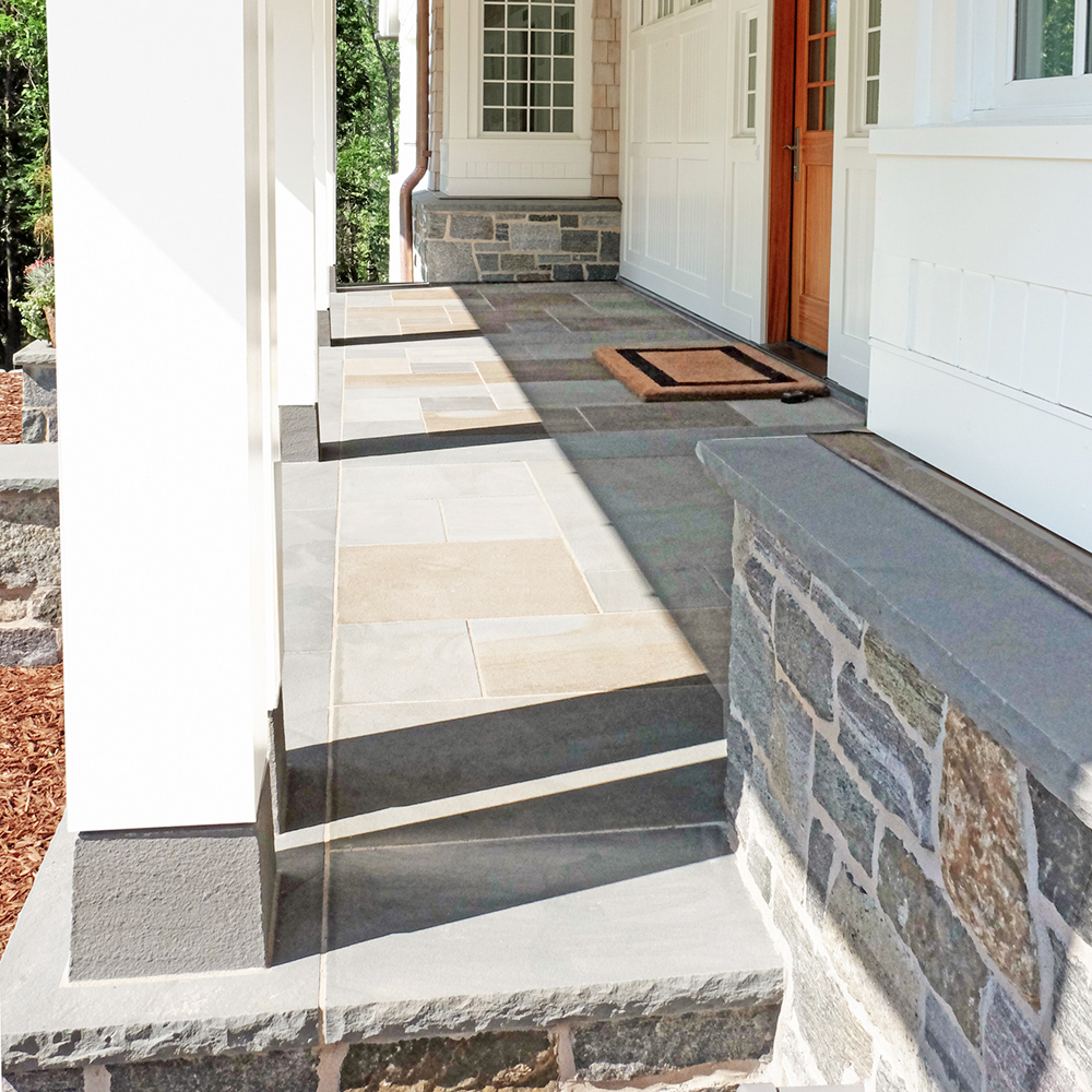 Thermaled Bluestone Treads & Coping